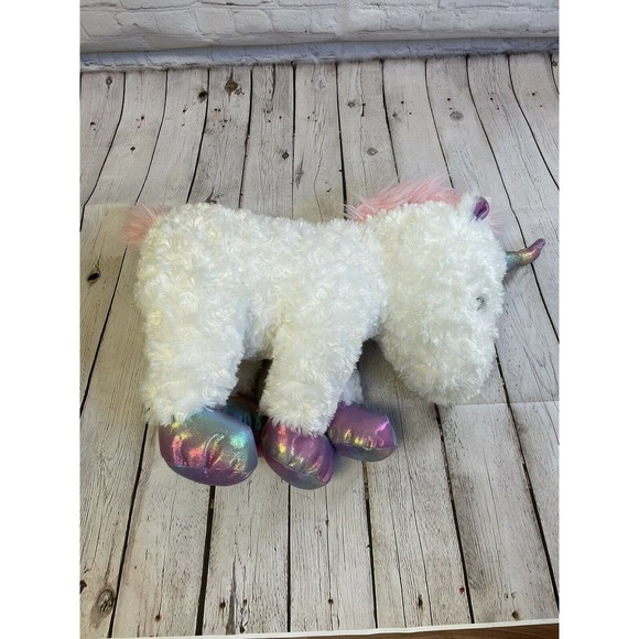 Hugfun | Toys | Hugfun Unicorn Pink Sparkle Pastel Purple Pink Hair ...